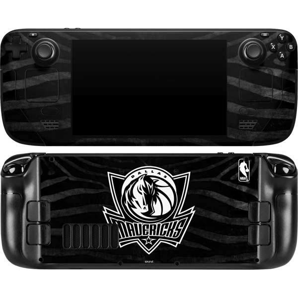 NBA Dallas Mavericks Black Animal Print Steam Deck Handheld Gaming ...