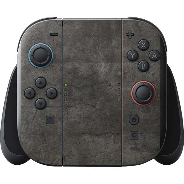Dark Iron Grey Concrete Nintendo Switch 2 (2025) with Joy-Con Skin | Skinit