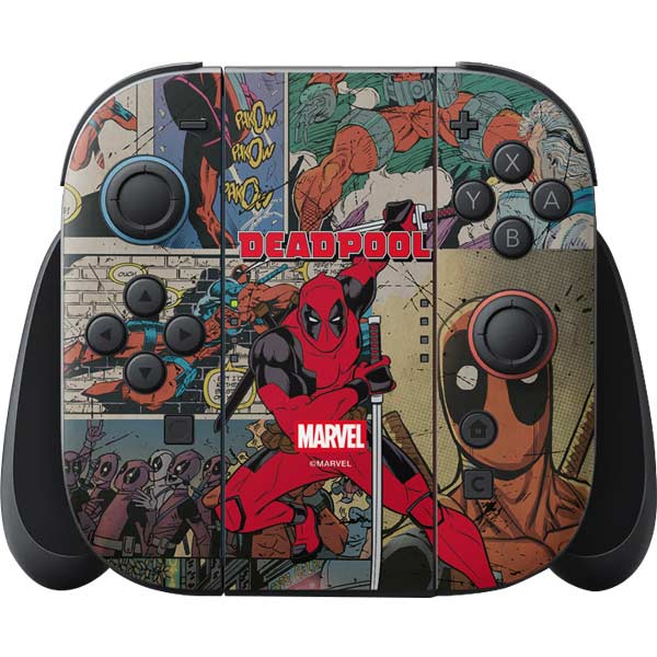 Marvel Deadpool Deadpool Collage Nintendo Switch 2 (2025) Joy-Con ...