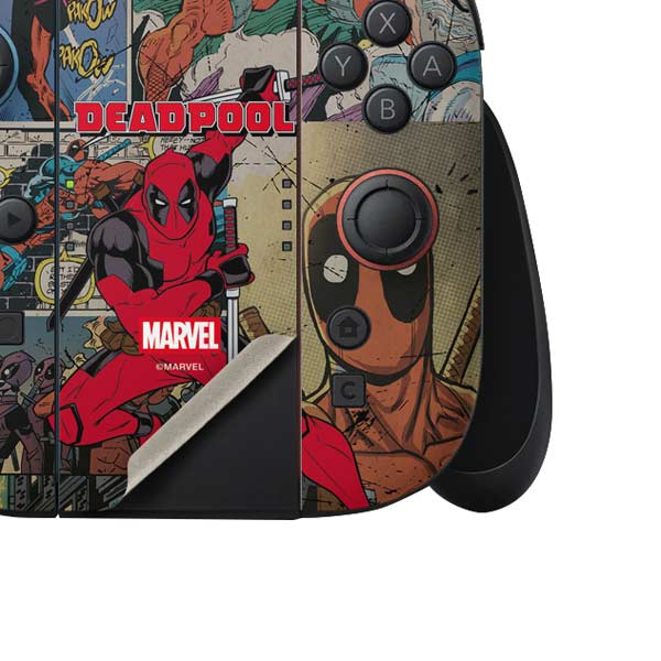Marvel Deadpool Deadpool Collage Nintendo Switch 2 (2025) Joy-Con ...