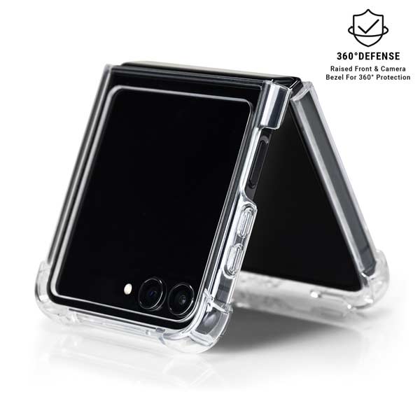 Deadpool Emblem Galaxy Z Flip7 Clear Case | Skinit