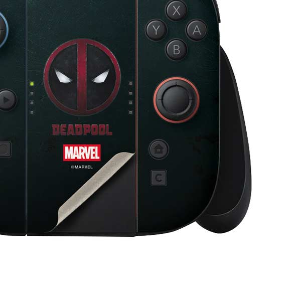 Marvel Deadpool Legacy Deadpool Logo Nintendo Switch 2 (2025) Joy-Con ...