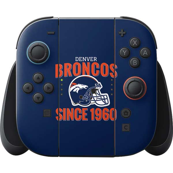 NFL Denver Broncos Helmet Nintendo Switch 2 (2025) Joy-Con Controller ...