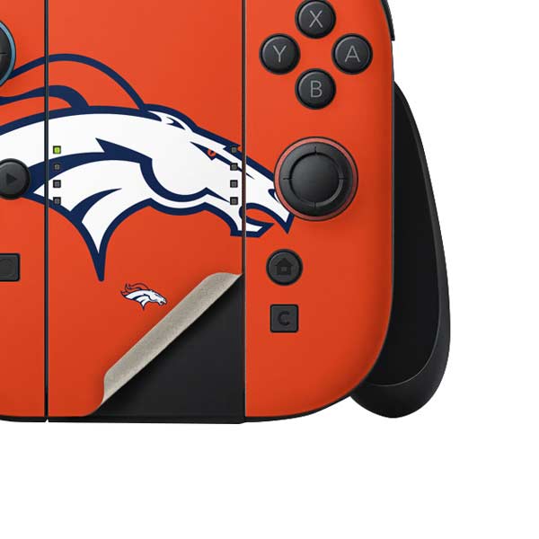 NFL Denver Broncos Large Logo Nintendo Switch 2 (2025) Joy-Con ...