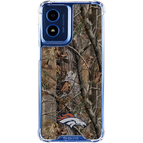 NFL Denver Broncos Realtree AP Camo Moto G 5G Clear Case | Transparent ...