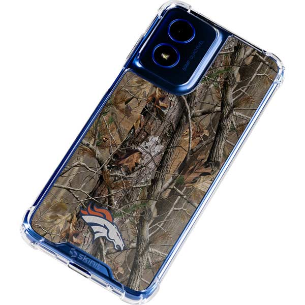 NFL Denver Broncos Realtree AP Camo Moto G 5G Clear Case | Transparent ...
