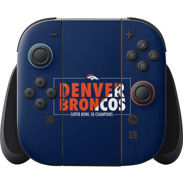 NFL Denver Broncos Super Bowl 50 Champions Bold Nintendo Switch 2 (2025 ...