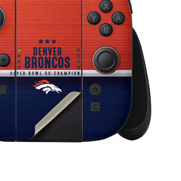 NFL Denver Broncos Super Bowl 50 Champions Nintendo Switch 2 (2025) Joy ...