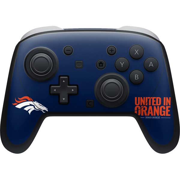 NFL Denver Broncos Team Motto Nintendo Switch 2 (2025) Pro Controller ...