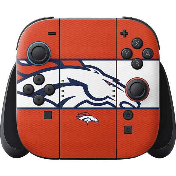 NFL Denver Broncos Zone Block Nintendo Switch 2 (2025) Joy-Con ...