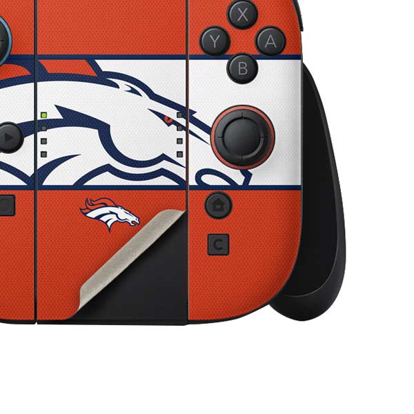 NFL Denver Broncos Zone Block Nintendo Switch 2 (2025) Joy-Con ...