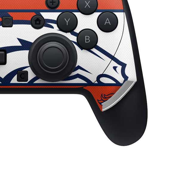 NFL Denver Broncos Zone Block Nintendo Switch 2 (2025) Pro Controller ...