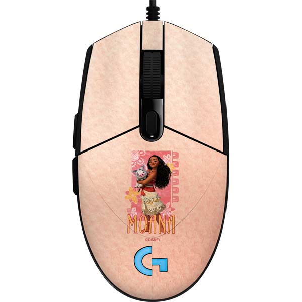 Disney Princess Moana and Pua G203 Prodigy RGB Wired Gaming Mouse Skin ...