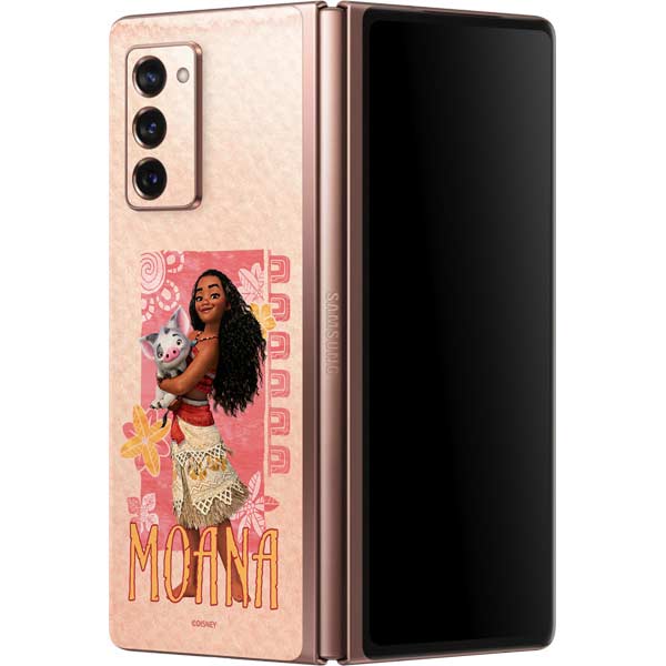 Disney Princess Moana and Pua Galaxy Z Fold2 5G Skin – Skinit
