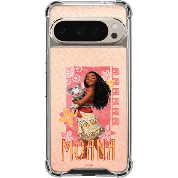 Disney Princess Moana and Pua Google Pixel 9 Pro XL Clear Case | Clear ...