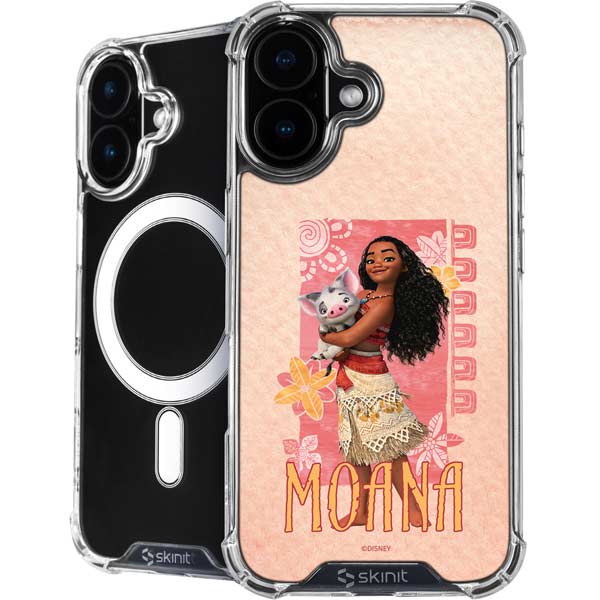 Disney Princess Moana and Pua iPhone 16 MagSafe Case | Skinit