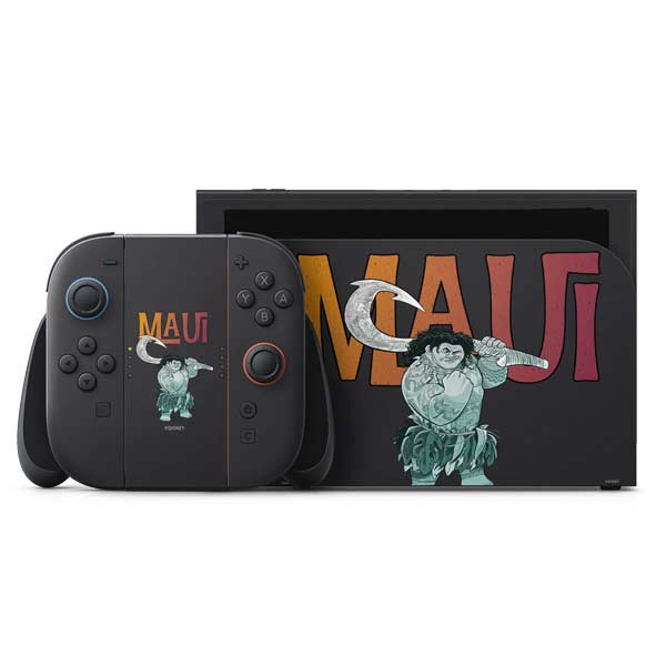 Disney Princess Moana Maui Nintendo Switch 2 (2025) with Joy-Con Skin ...