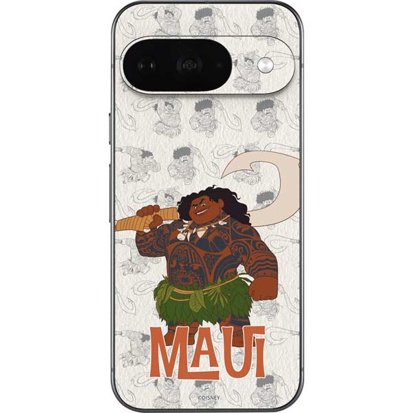 Disney Princess Moana Maui Pattern Skin for Google Pixel 9 | Skinit