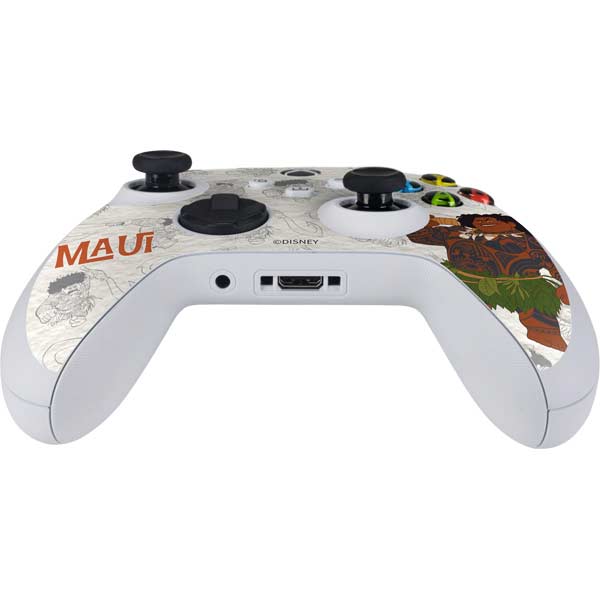 Disney Princess Moana Maui Pattern Xbox Series S Controller Skin – Skinit