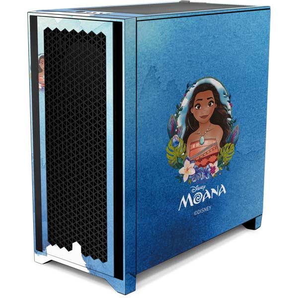 Disney Princess Moana Portrait Corsair 4000D Tempered Glass Mid-Tower ...