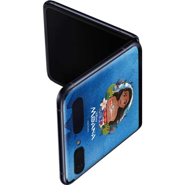 Disney Princess Moana Portrait Galaxy Z Flip Skin – Skinit