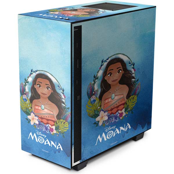 Disney Princess Moana Portrait NZXT H510 Compact ATX Mid-Tower Case ...
