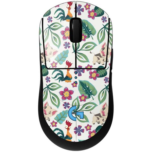 Disney Princess Moana Pua and Heihei Pattern G Pro Wireless Gaming Mou ...