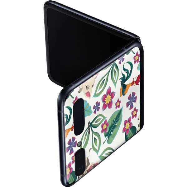 Disney Princess Moana Pua and Heihei Pattern Galaxy Z Flip Skin – Skinit