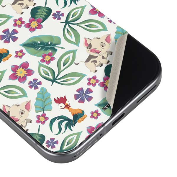 Disney Princess Moana Pua and Heihei Pattern Skin for Google Pixel 9 ...