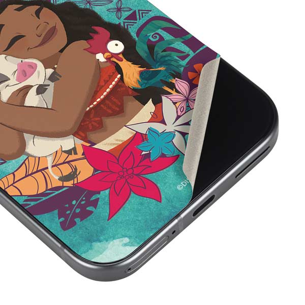 Disney Princess Moana with Pua and Heihei Skin for Google Pixel 10 Pro ...