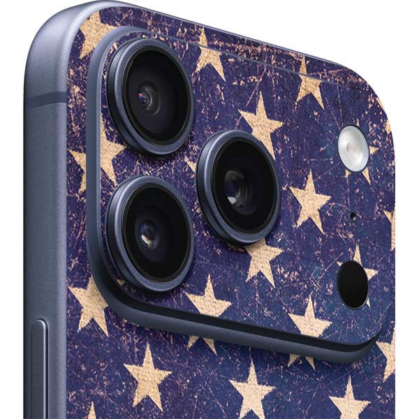 iPhone 17 Pro Max Distressed American Flag Skin | Decals | Wraps | Skinit