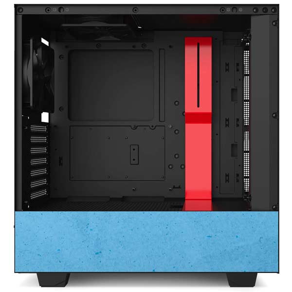 Distressed Blue NZXT H510 Compact ATX Mid-Tower Case Skin – Skinit