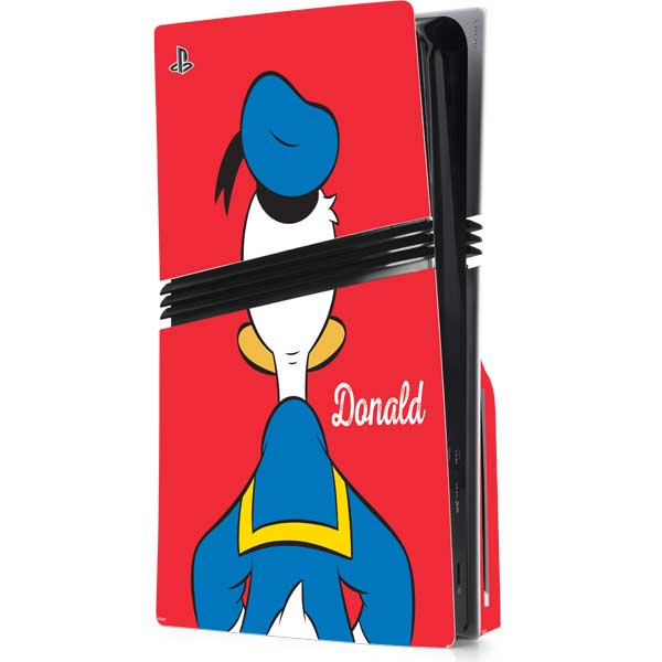 Disney Friends Donald Duck Backwards Skin for PS5 Pro Console with Disk ...