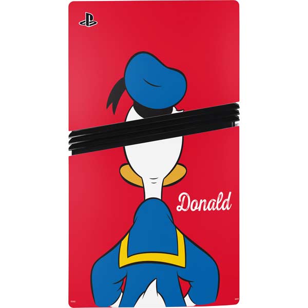 Disney Friends Donald Duck Backwards Skin for PS5 Pro Console with Disk ...