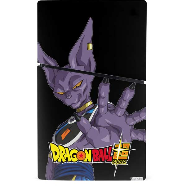 Dragon Ball Super Beerus Portrait Skin for PS5 Slim Digital Edition ...