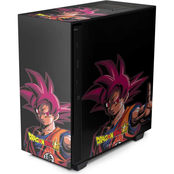 Dragon Ball Super Goku Portrait Super Sayan 4 NZXT H510 Compact ATX Mid ...