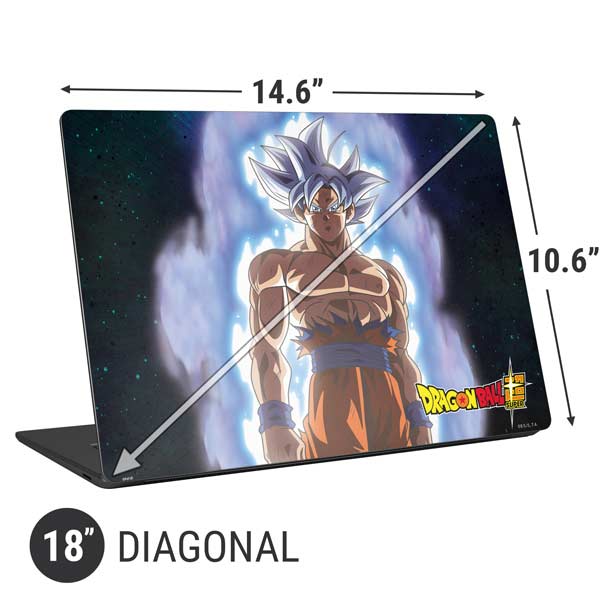 Dragon Ball Super Goku Ultra Instinct Universal Laptop 18in (14.6 x 10 ...