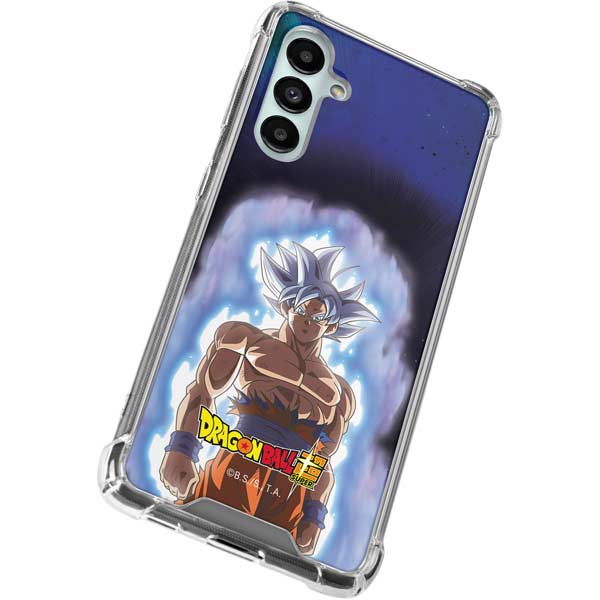Galaxy A16 5G Dragon Ball Super Goku Ultra Instinct Clear Case | Skinit