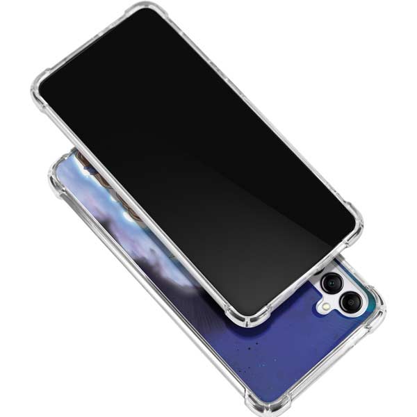Galaxy A16 5G Dragon Ball Super Goku Ultra Instinct Clear Case | Skinit