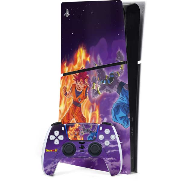 Dragon Ball Super Goku vs Beerus PS5 Slim Digital Edition Console ...