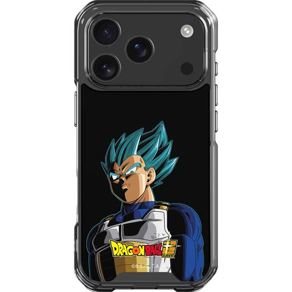 Dragon Ball Super Vegeta iPhone 17 Pro Clear Case | Clear Phone Cases ...