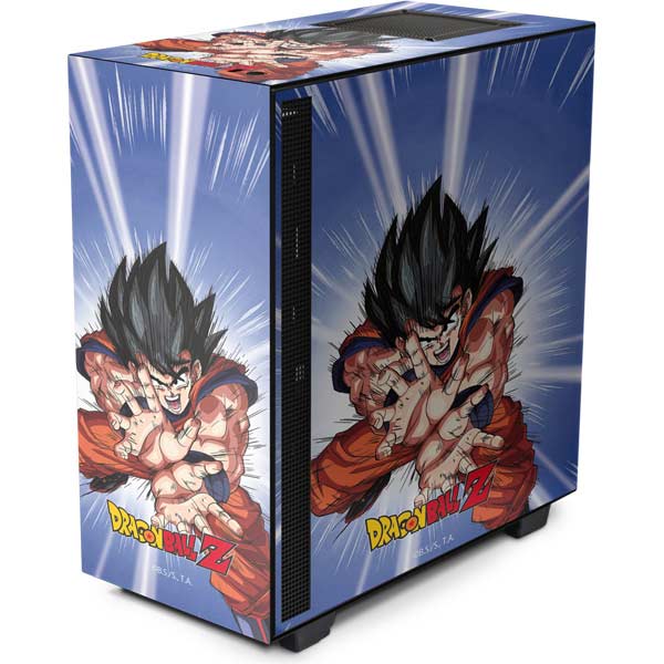 Dragon Ball Z Goku Blast NZXT H510 Compact ATX Mid-Tower Case Skin – Skinit