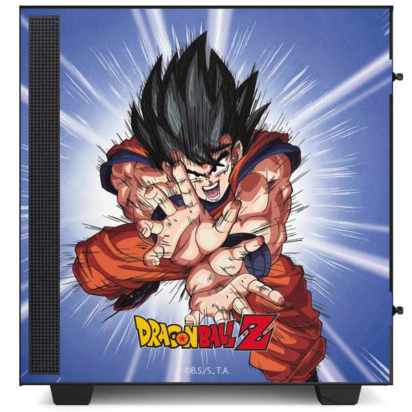 Dragon Ball Z Goku Blast NZXT H510 Compact ATX Mid-Tower Case Skin – Skinit