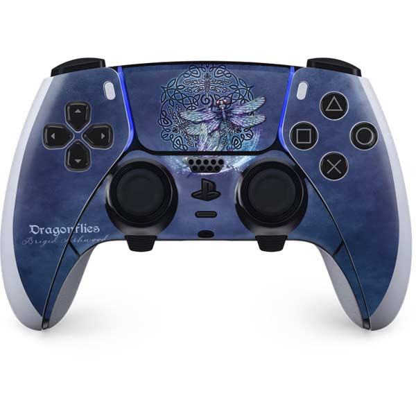Dragonfly Celtic Knot PS5 DualSense Edge Pro Controller Skin – Skinit