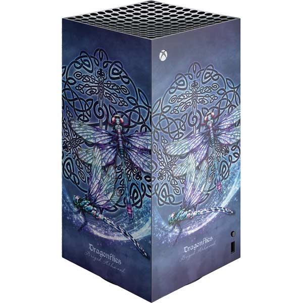 Dragonfly Celtic Knot by Brigid Ashwood Skin for the 2024 XBox Series X Digital Edition Console ...