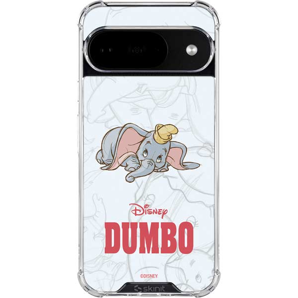 Disney Dumbo Classic sketched portrait Google Pixel 10 Clear Case ...