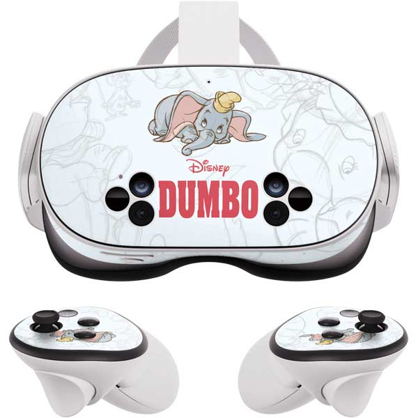 Disney Dumbo Classic sketched portrait Meta Quest 3S Skin | Decals ...