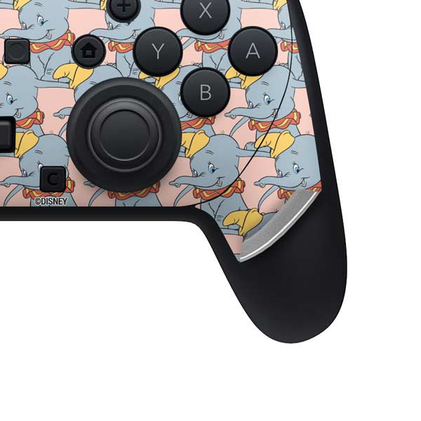 Disney Dumbo Face Pattern Nintendo Switch 2 (2025) Pro Controller Skin ...