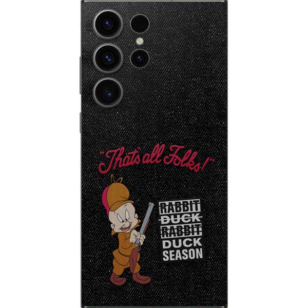 Galaxy S25 Ultra Looney Tunes Elmer Fudd Thats All Folks Skin | Skinit