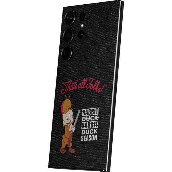 Galaxy S25 Ultra Looney Tunes Elmer Fudd Thats All Folks Skin | Skinit